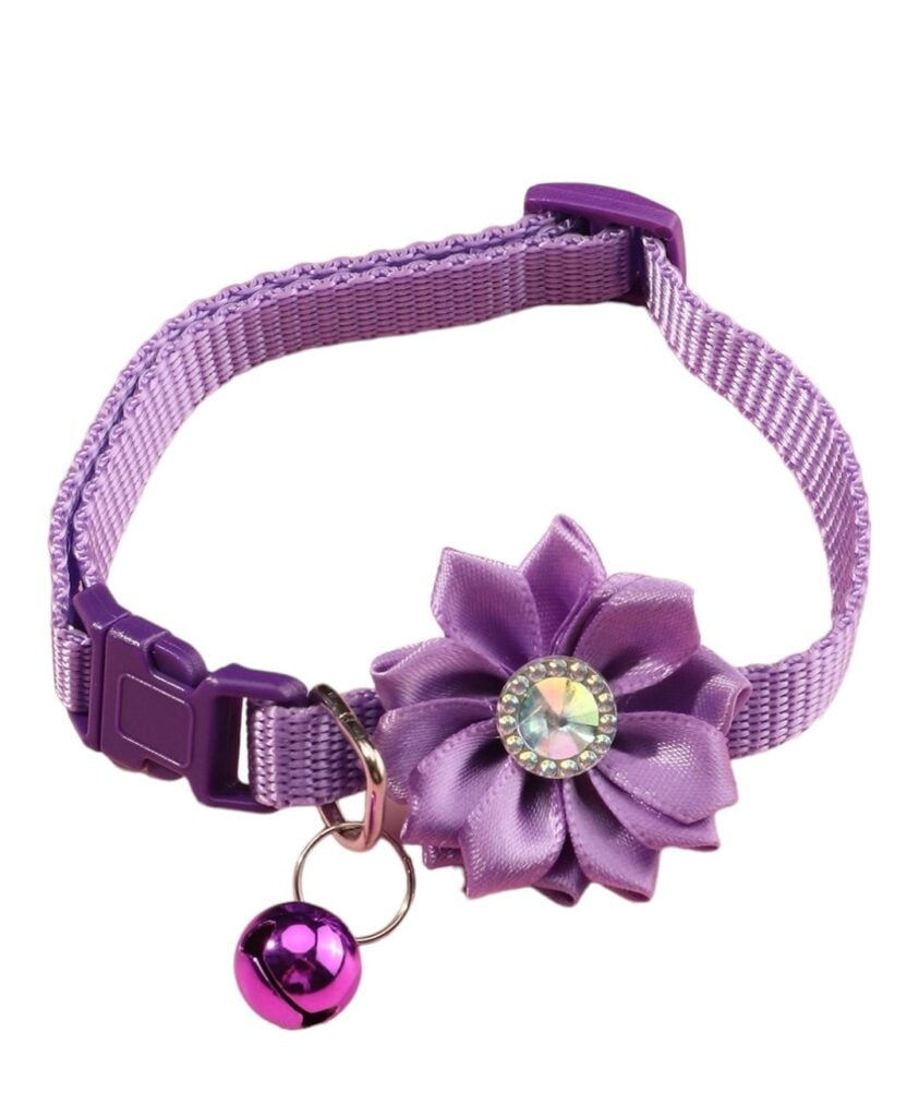 Flower Bell Collar — Le Pawtit Pet Clothing & Accessories